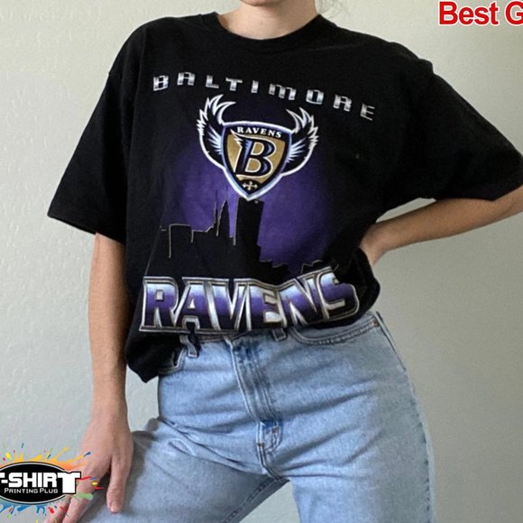 Gildan | Shirts | Vintage Nfl Baltimore Ravens Tshirt Baltimore Ravens ...